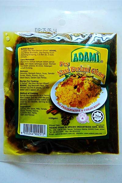 PES | OUR PRODUCTS | ADAMI FOOD AND SPICES INDUSTRIES SDN. BHD.
